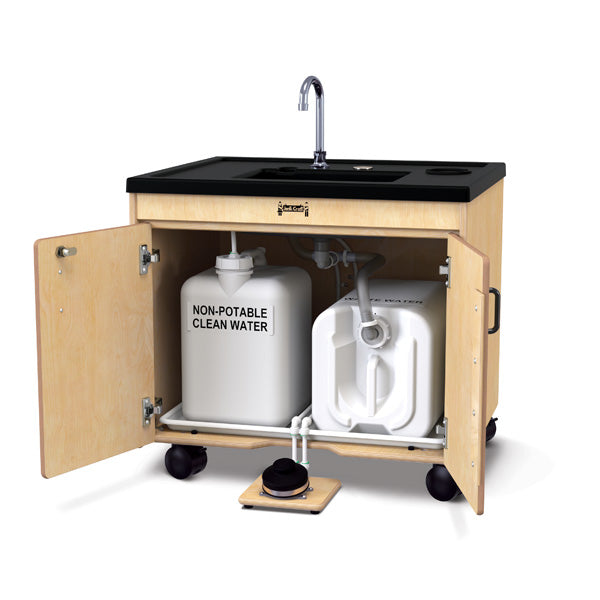 Jonti-Craft 1384JC, 26” Child Height Portable Handwashing Sink, Foot ...